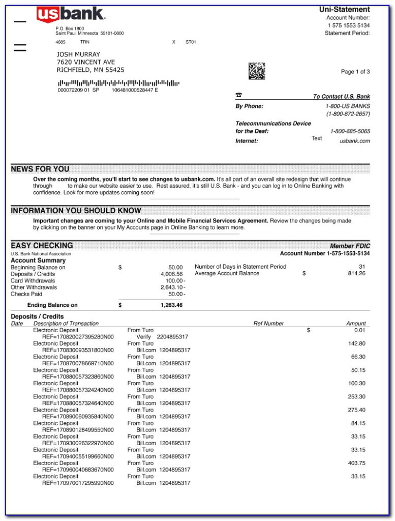 How to Easily Get Your Bank Statement Online - Proof of Statement