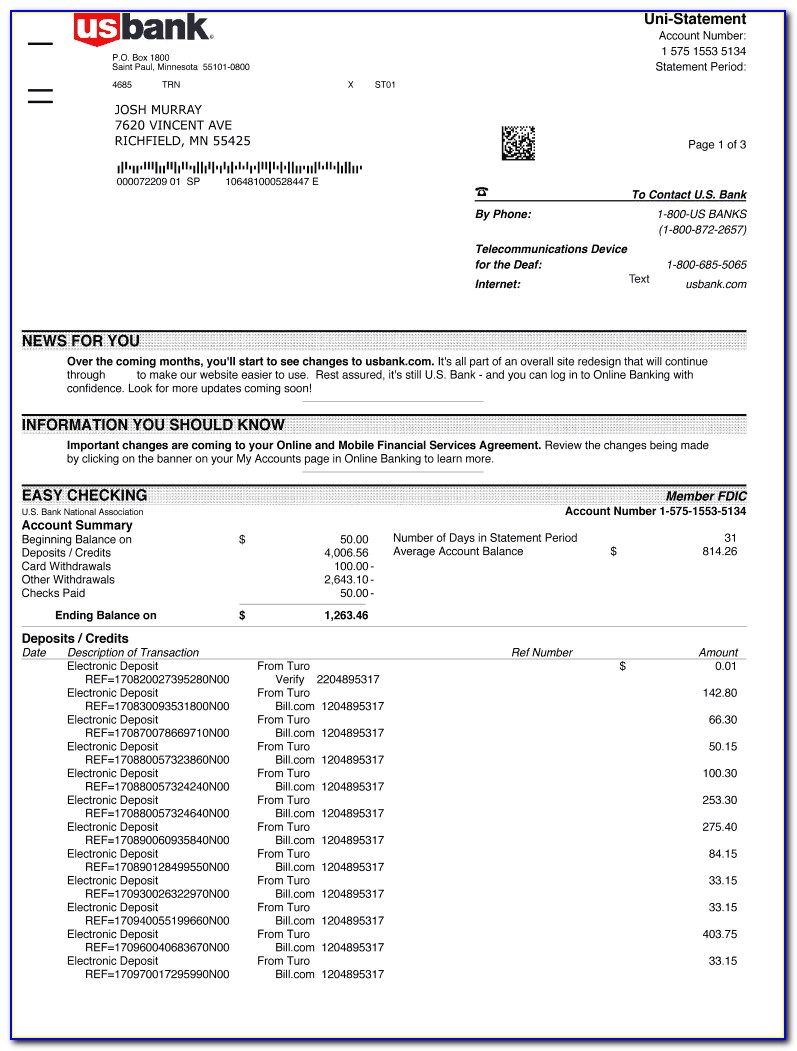 How to Easily Get Your Bank Statement Online - Proof of Statement