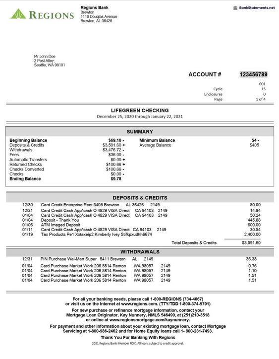 How to Get Your 3 Months Bank Statement PDF Quickly - Proof of Statement