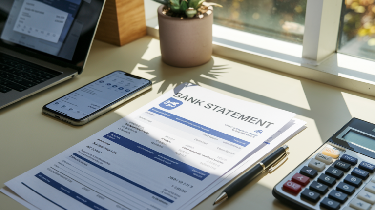 How to Make a Good Bank Statement - Proof of Statement
