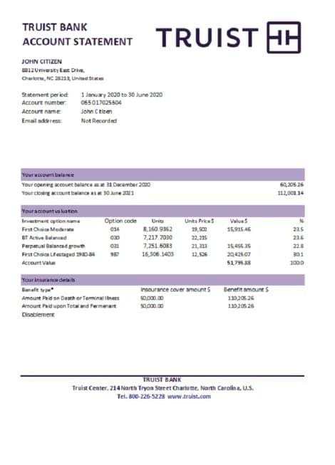 Bank Statement Maker: Generate Bank Statements Easily - Proof of Statement